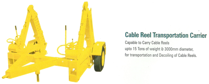 Cable Pulling Capstan, Cable Pulling Winch, Cable Rell Transportation ...
